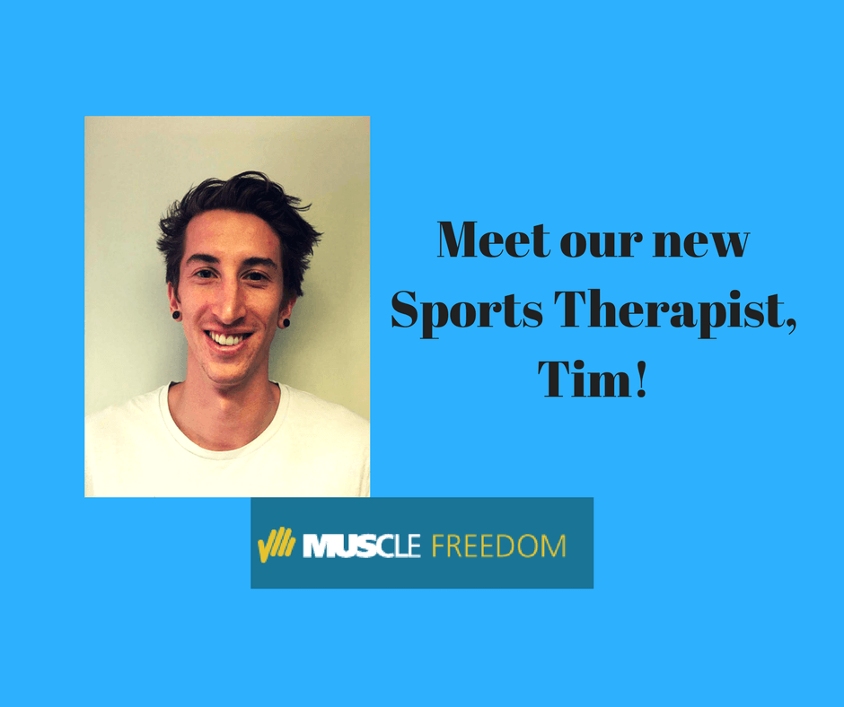New Sports Therapist: Meet Tim | Muscle Freedom